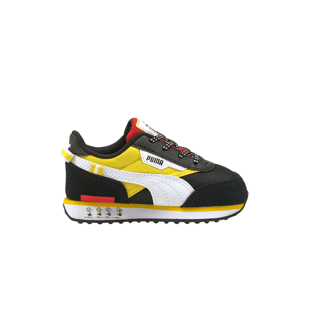(Toddler) Peanuts x Puma Future Rider 'Black Maize' 381924‑01 - 381924 ...