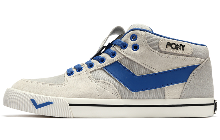 PONY Atop Low 'Grey White Blue' 21M1AT09BL - 21M1AT09BL - Novelship