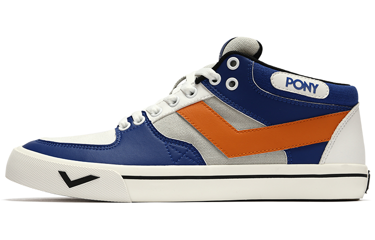 購買 PONY Atop 防滑耐磨 低幫 板鞋 男款 白青 - Novelship