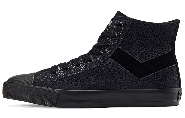 PONY Canvas High-Top 'Solid Black' 04U1SH05BK - 04U1SH05BK - Novelship