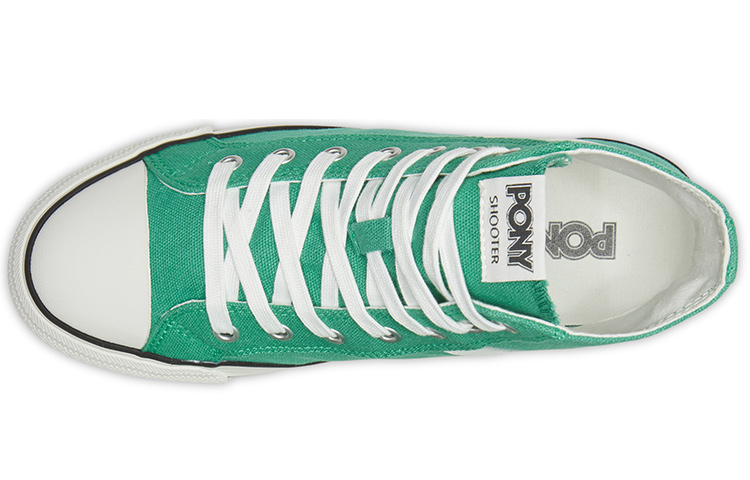 Buy PONY High-Top Canvas Sneakers Green 02M1SH02GN - Novelship