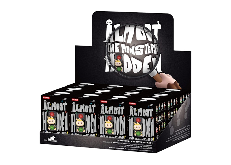 Pop Mart Labubu The Monsters Almost Hidden Series Figures Sealed Case ...
