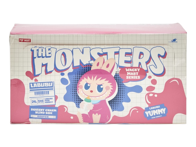 Buy Pop Mart Labubu The Monsters Wacky Mart Series Squishy Charm Sealed ...