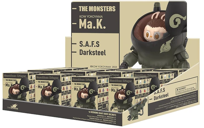 Pop Mart Labubu The Monsters x Kow Yokoyama MA.K.Series Sealed Case (12 ...