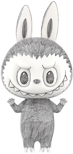 Pop Mart MEGA LABUBU Sketch 1000% - Novelship