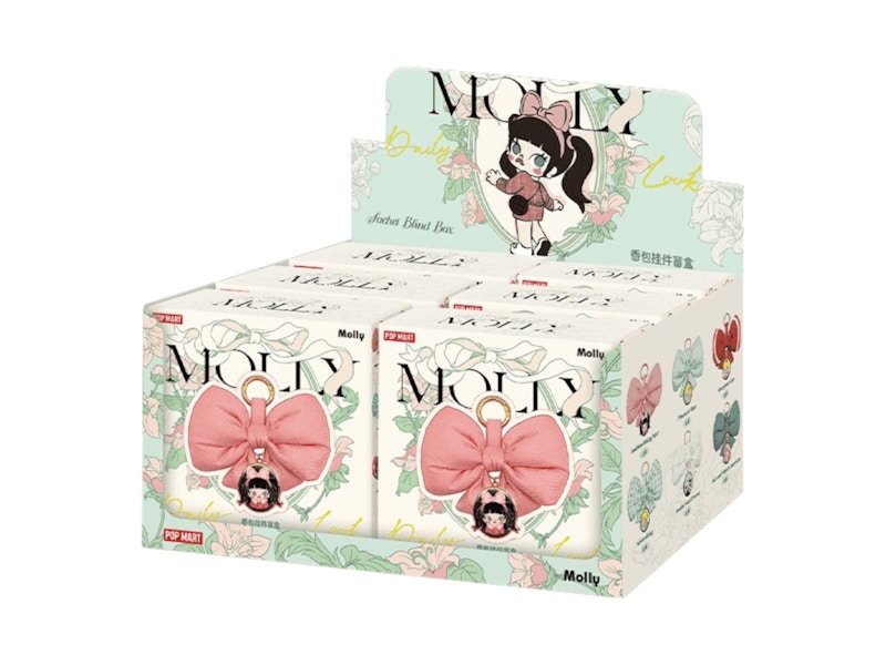 Buy Pop Mart Molly Daily Look Series Sachet Sealed Case (6 Blind Box ...