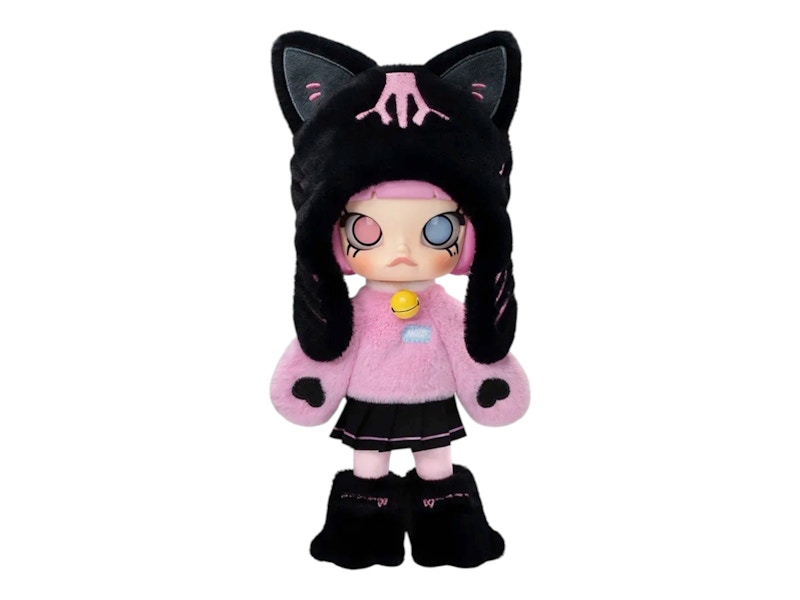 購買 Pop Mart Molly Peekaboo 1/8 黑貓普通版模型手辦 - Novelship