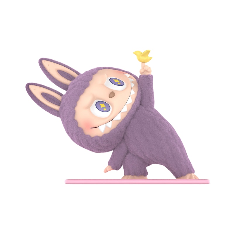 Pop Mart THE MONSTERS Labubu Lazy Yoga Series Little Bird Figure ...