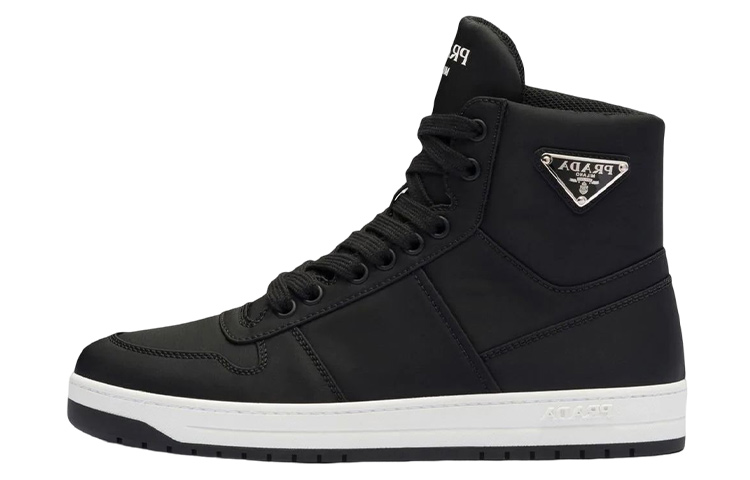 Prada High-Top Sneakers 'Black Nylon' 1T937M_F03_03LFV_F_0002 - 1T937M ...