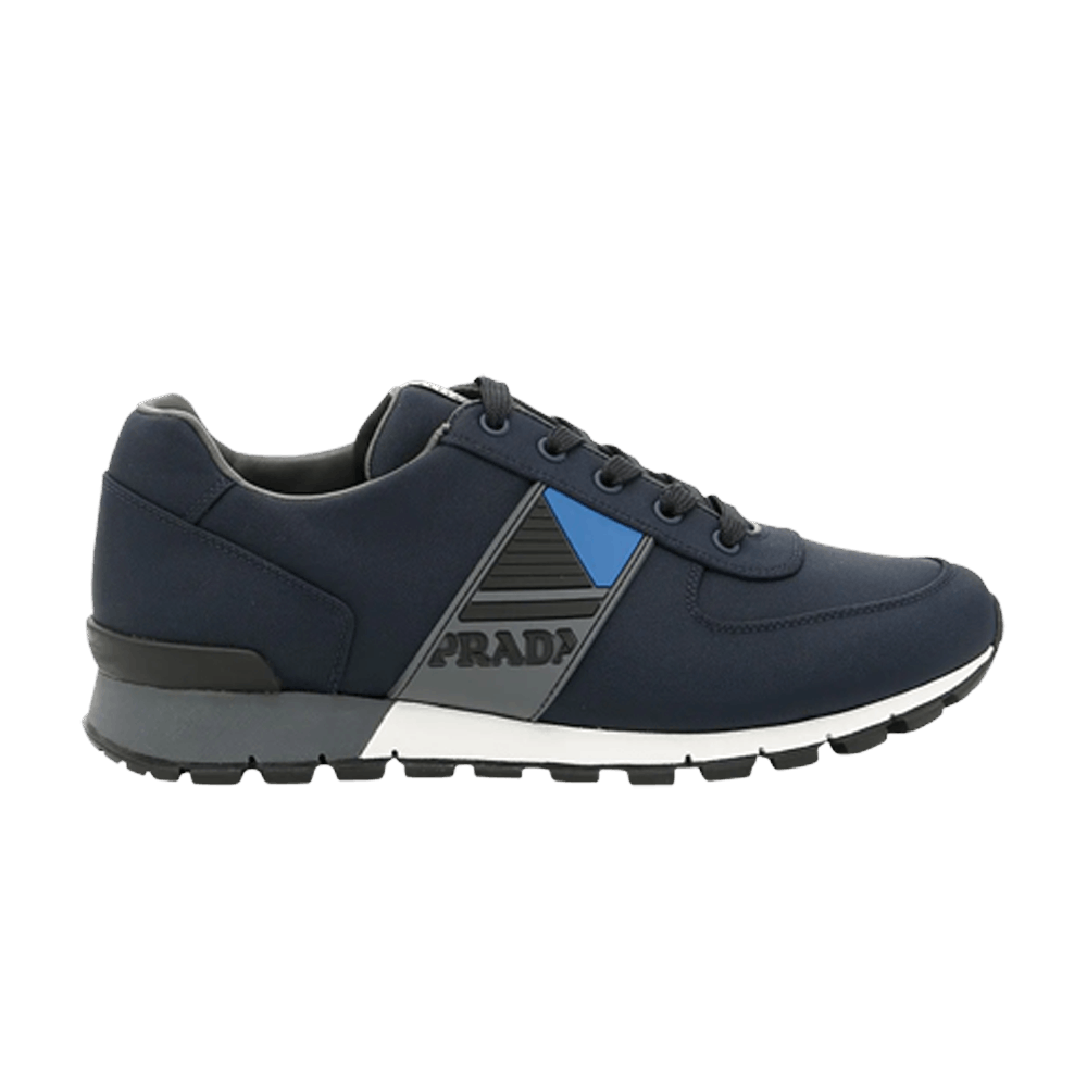 Prada Technical Fabric Logo Sneakers 'Blue' 4E3198‑OQ6‑F073A - 4E3198 ...