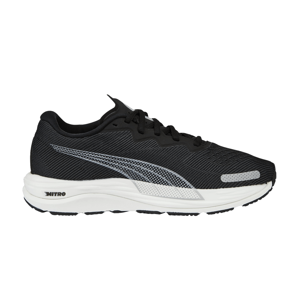 Puma Velocity Nitro 2 Wide 'Black Metallic Silver' (WMNS) - 377478-01 ...