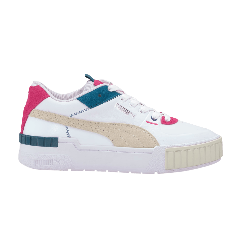 (Women) Puma Cali Sport Mix 'White Vaporous Grey' 371202-05 - 371202-05 ...
