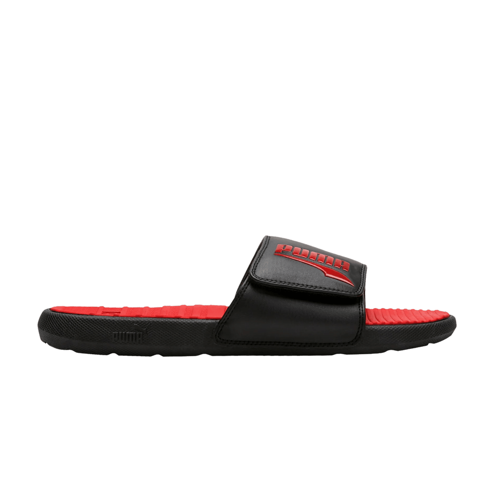 Puma Cool Cat Formstrip Slides 'Black High Risk Red' 380788‑02 - 380788 ...