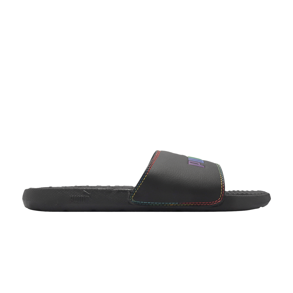 Buy Puma Cool Cat Slide 'Rainbow Hues - Black' 384123-01 - Novelship