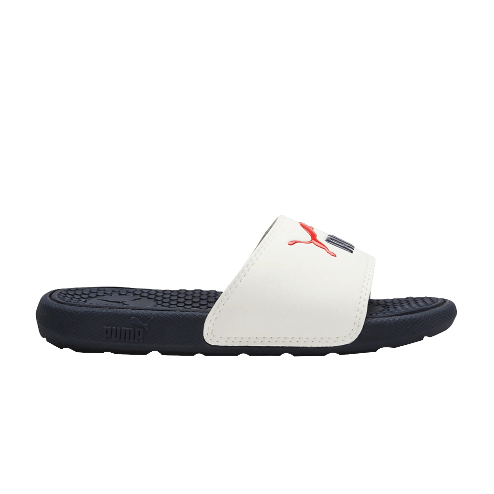 (Preschool) Puma Cool Cat Slides 'White Peacoat' 371026‑18 - 371026-18 ...