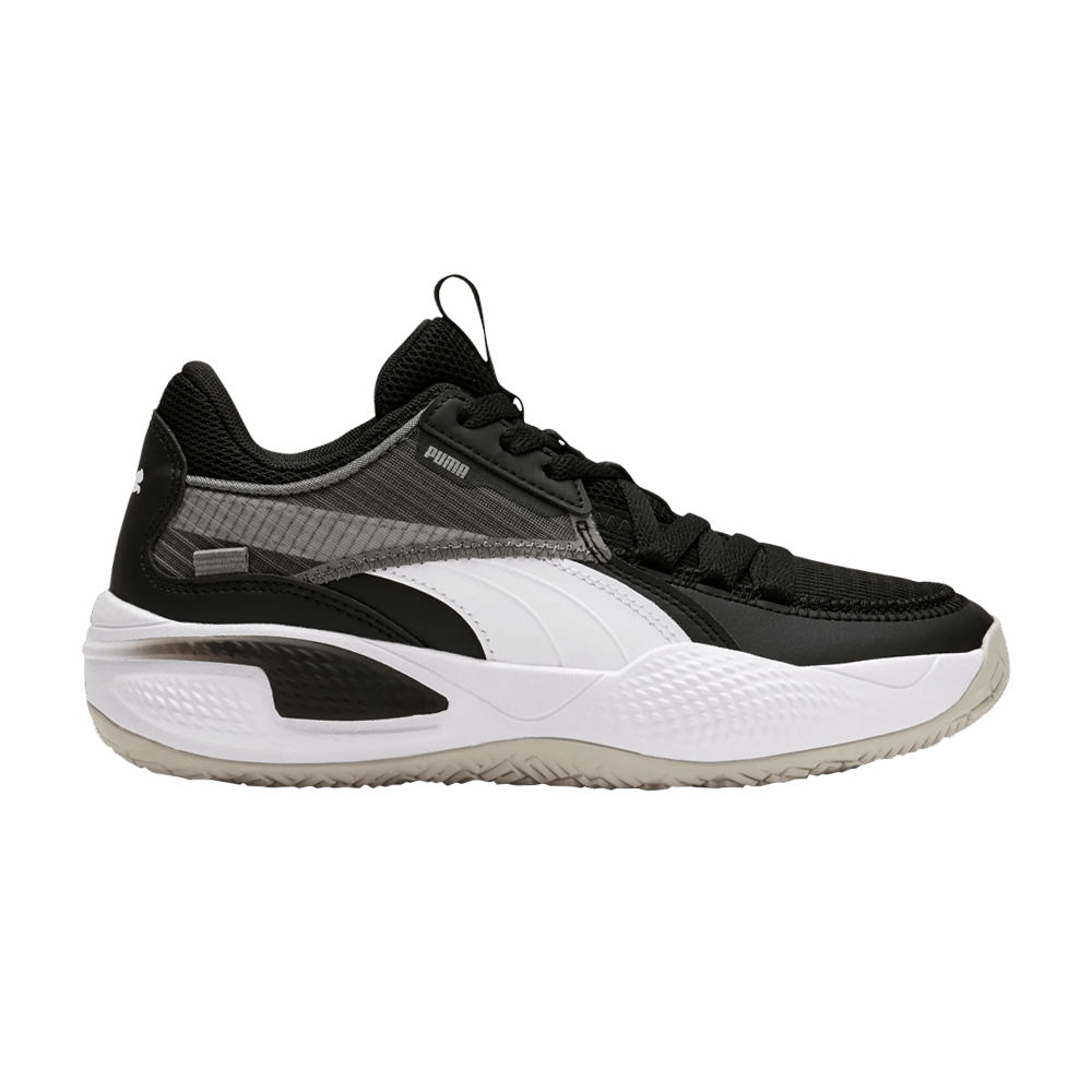 (Grade School) Puma Court Rider 'Black White' 194329-02 - 194329-02 ...