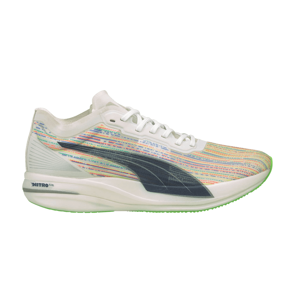 Puma Deviate Nitro Elite Racer SP 'White Green Glare' 195419-01 ...