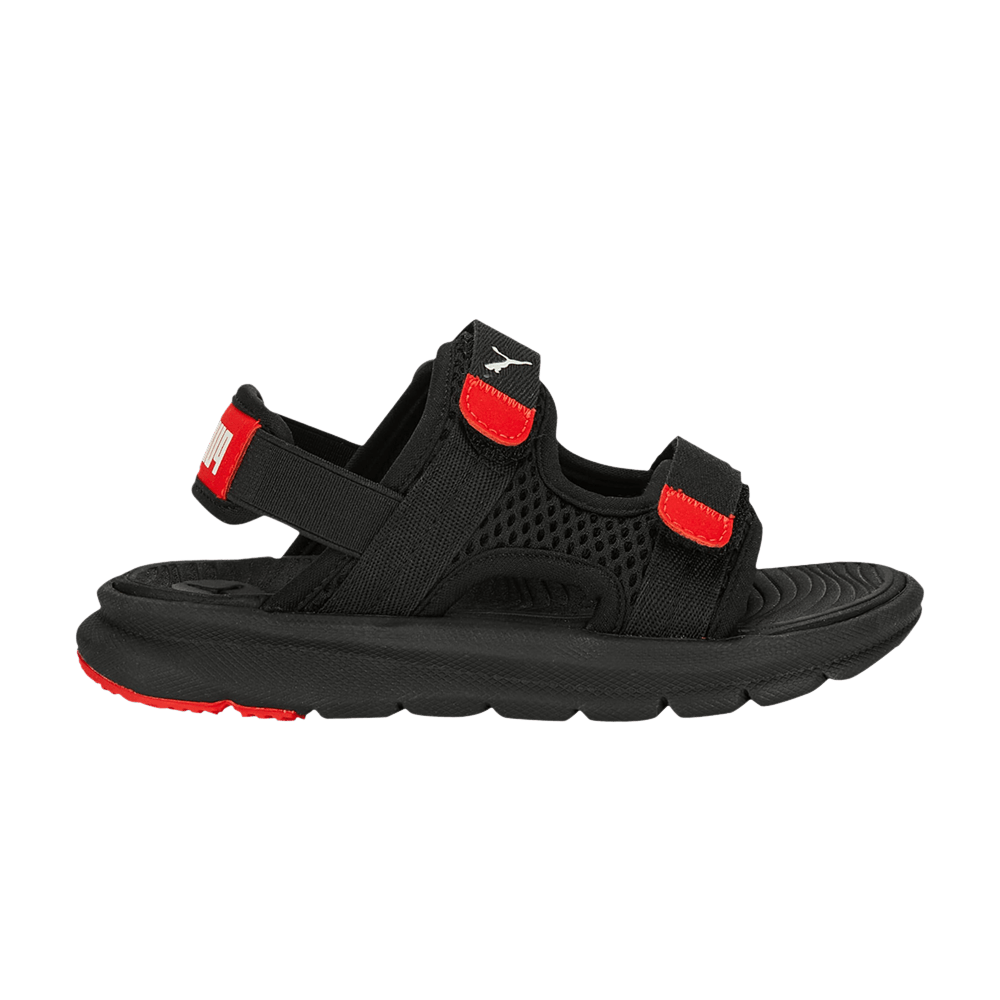 Puma Evolve Sandal 'Black Red' (PS) - 389147-01 - Novelship