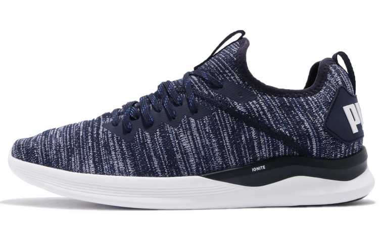 Puma Ignite Flash Evoknit Low 'Blue White' 190508-09 - 190508-09 ...