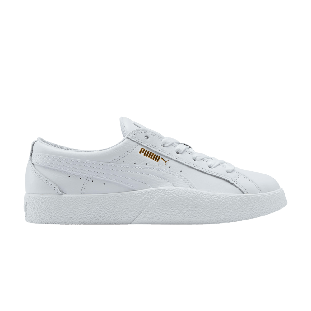 (Women) Puma Love Tumble Leather 'Triple White' 373649-01 - 373649-01 ...
