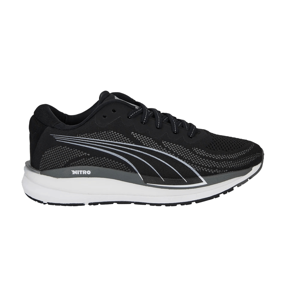 Puma Magnify Nitro Knit 'Black White' (WMNS) - 376908-01 - Novelship