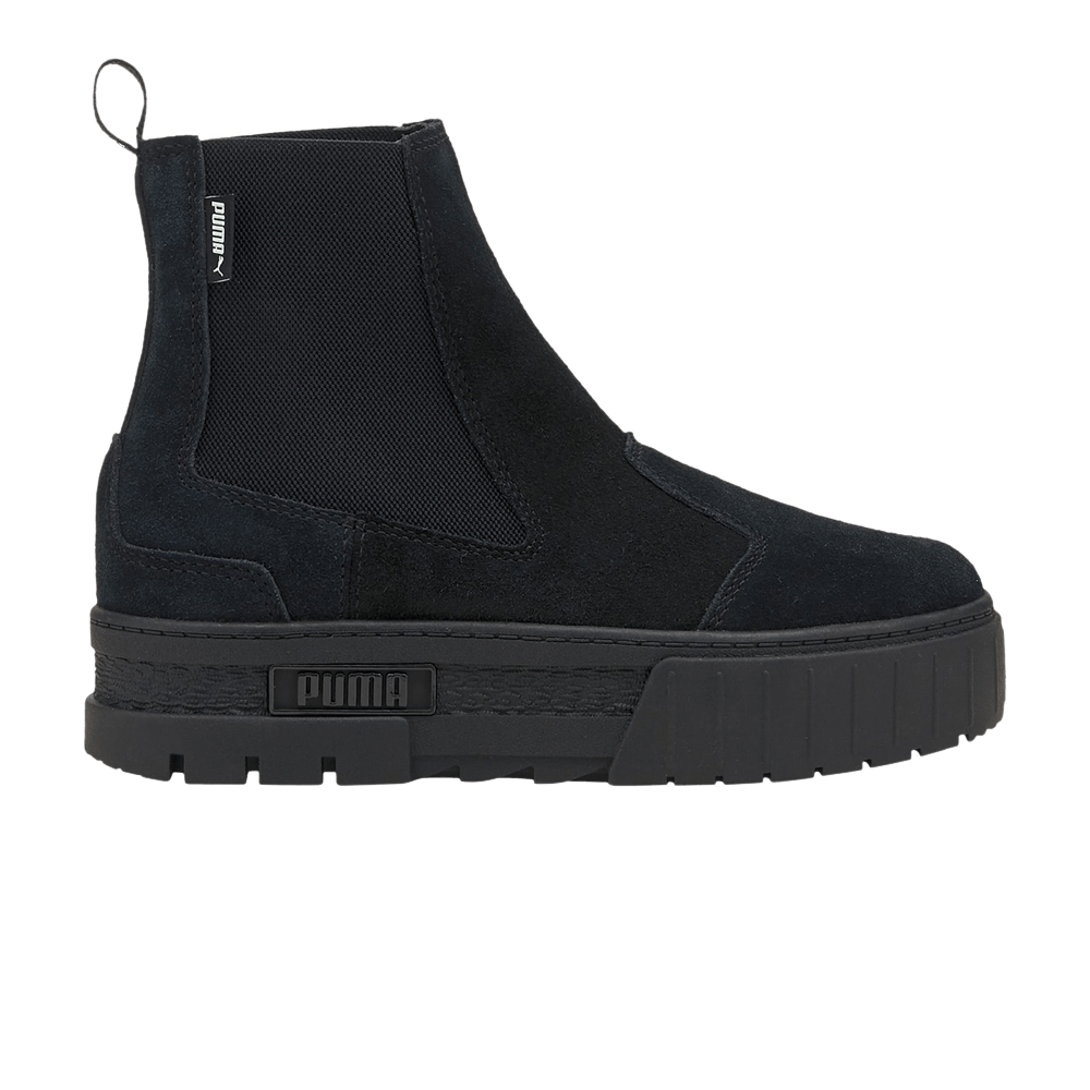 Puma Mayze Chelsea Suede 'Triple Black' (WMNS) - 382829-01 - Novelship