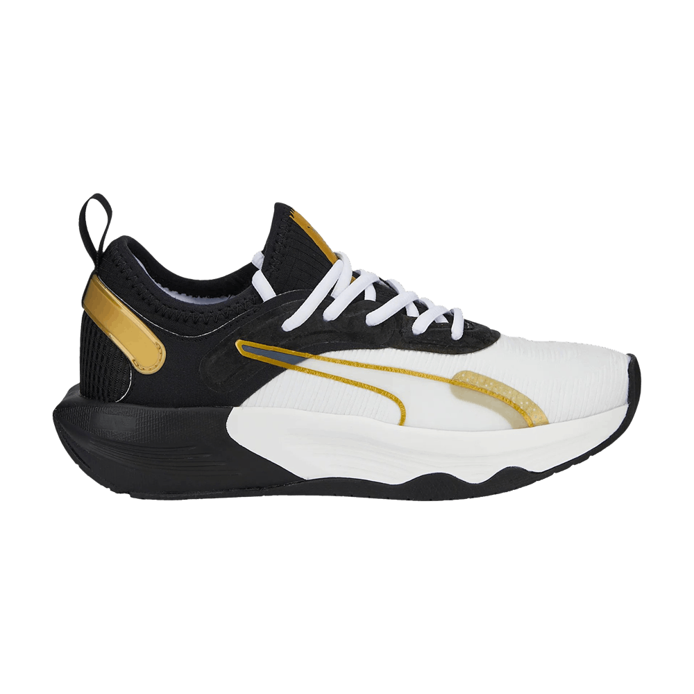 (Women) Puma PWR XX Nitro 'White Black Gold' 376969-04 - 376969-04 ...