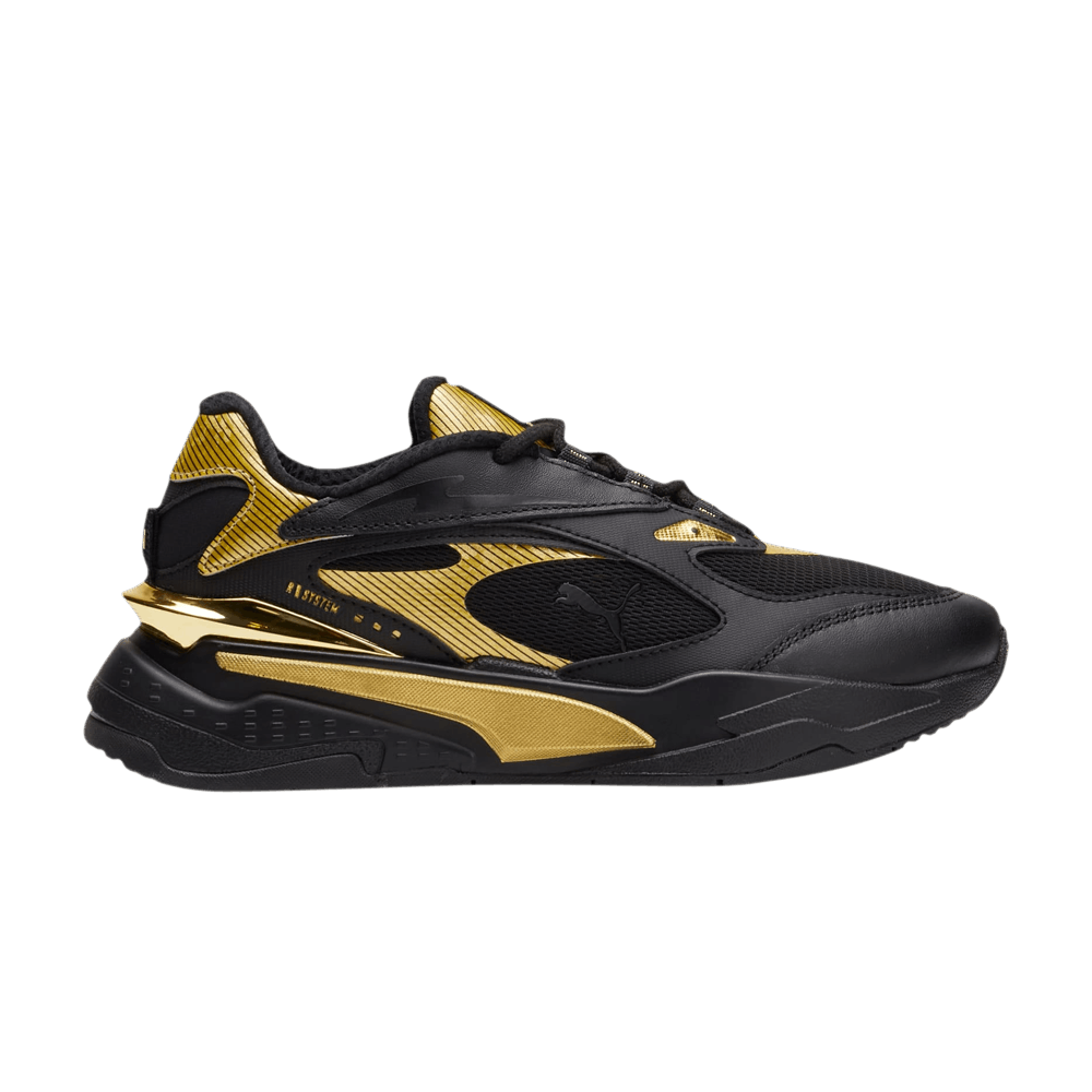 Puma RS‑Fast 'Black Gold Metal' (PS) - 375413-01 - Novelship