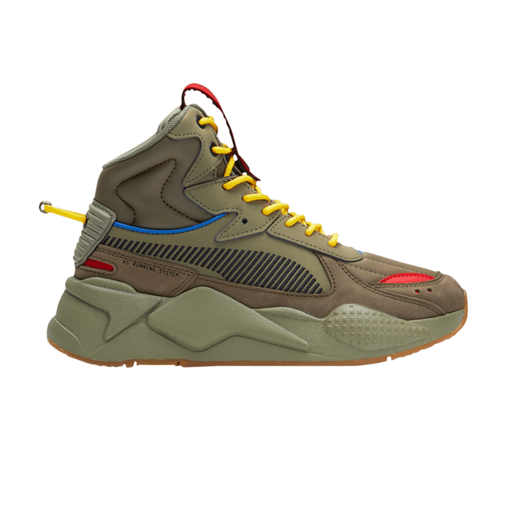 Puma RS‑X Mid Militia 'Deep Lichen Green' (GS) - 380433-01 - Novelship