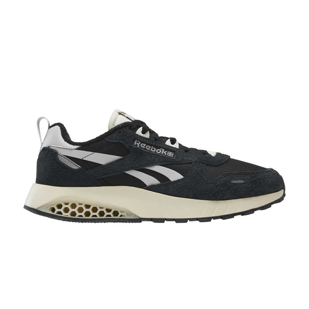 Beli Reebok Classic Leather Hexalite 'Black Steely Fog' 100032780 ...