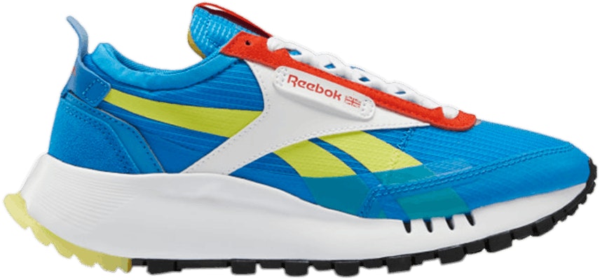 Grade School Reebok Classic Leather Legacy Dynamic Blue Red Fy9114