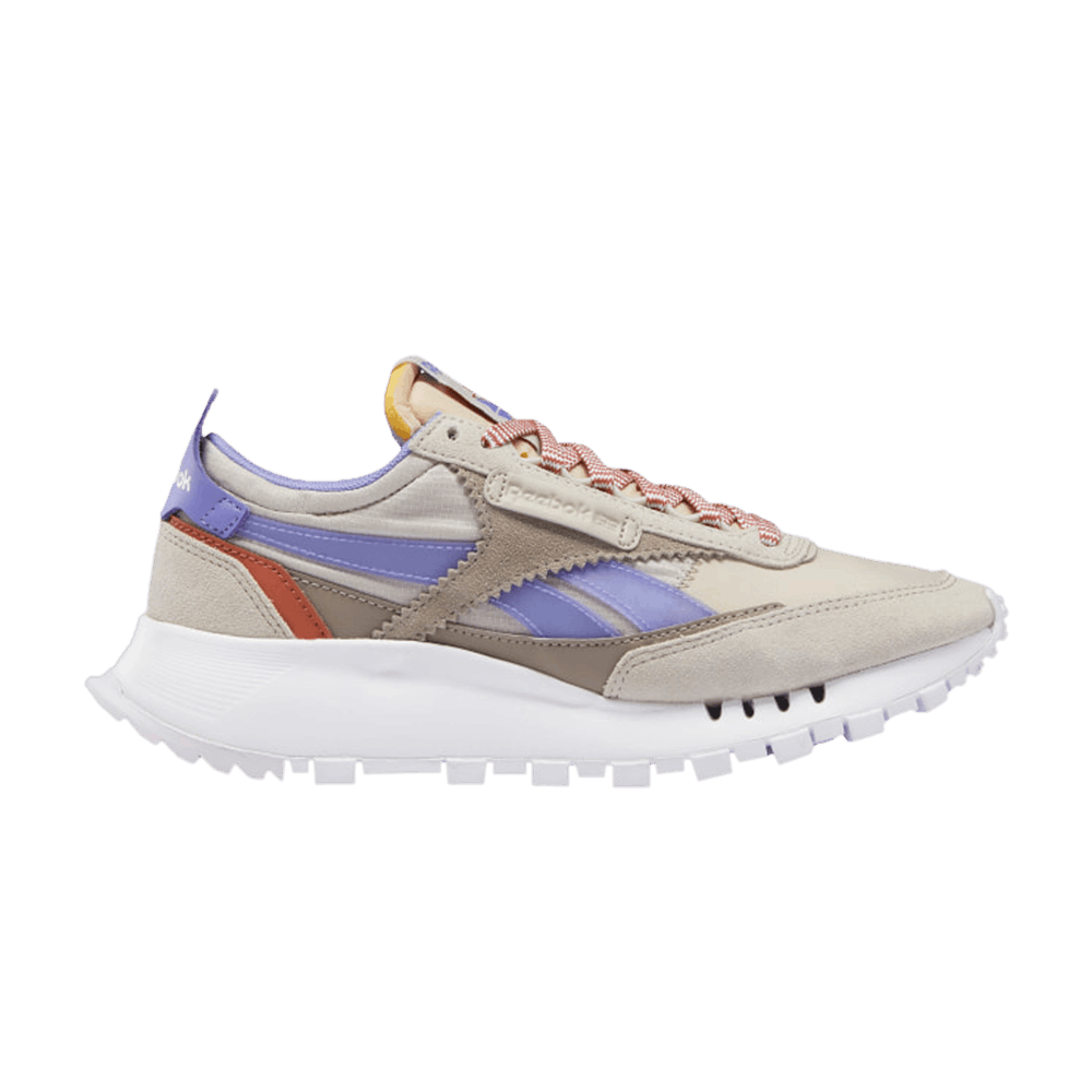 (Women) Reebok Classic Leather Legacy 'Sand Stone Hyper Purple' FY7434 ...