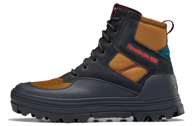 Reebok Club C Non-Slip Wear-Resistant High Top Skate Shoes Unisex Brown ...