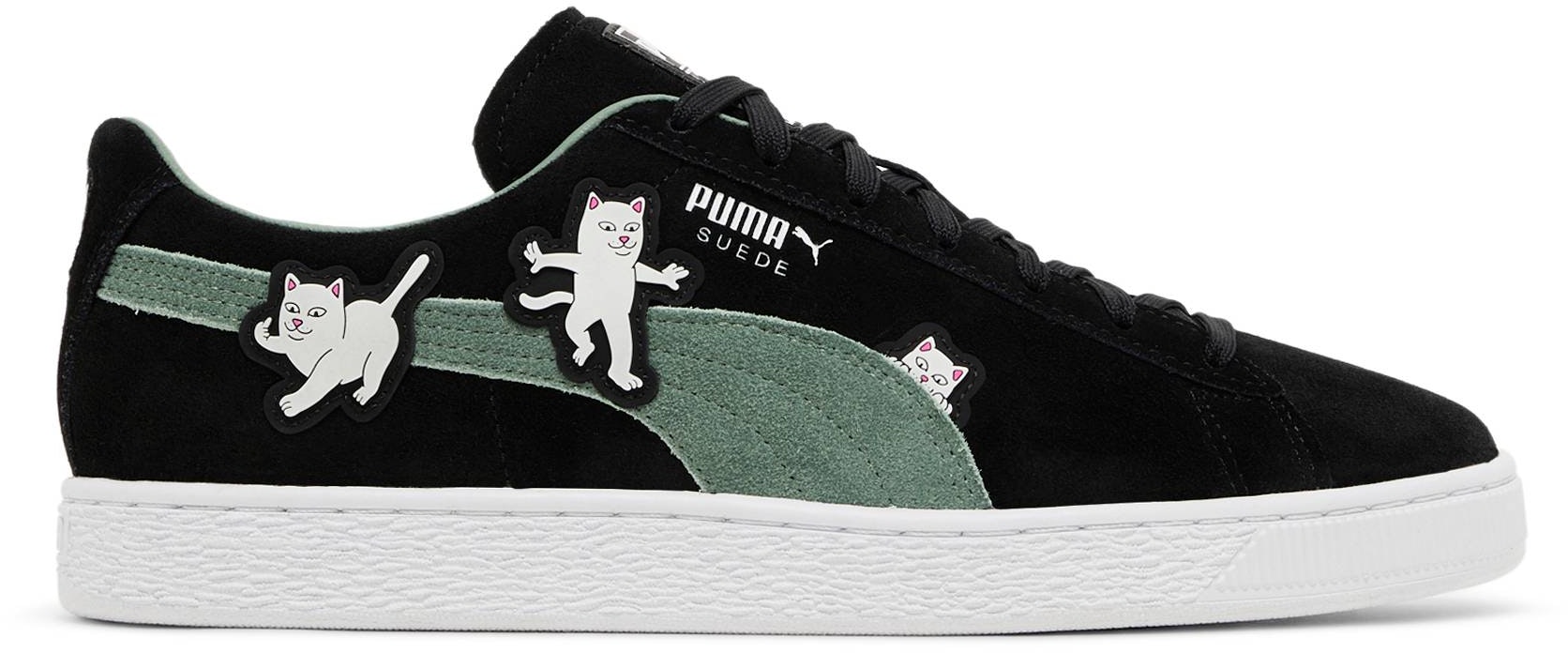 RIPNDIP x Puma Suede 'Lord Nermal ‑ Black Eucalyptus' 393872‑01 ...