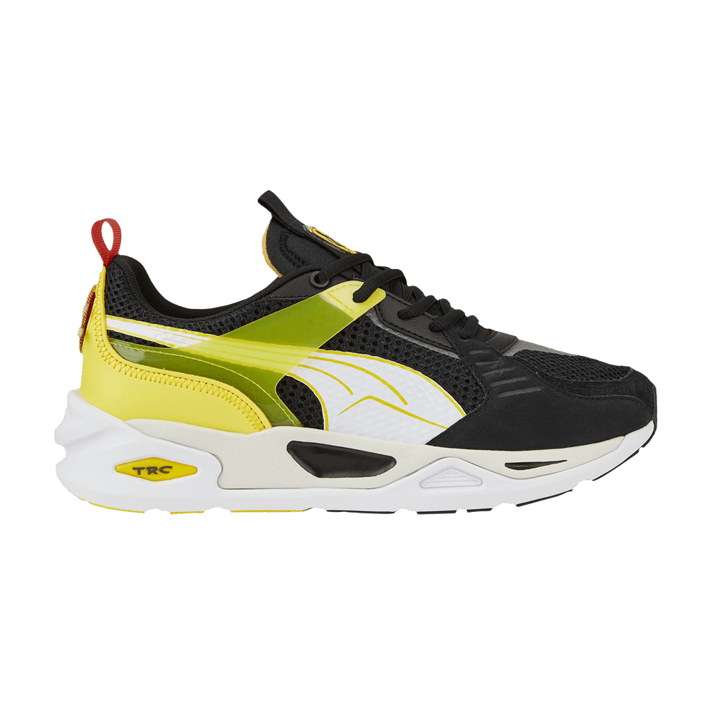Scuderia Ferrari x Puma TRC Blaze 'Black Blazing Yellow' 307322-01 ...