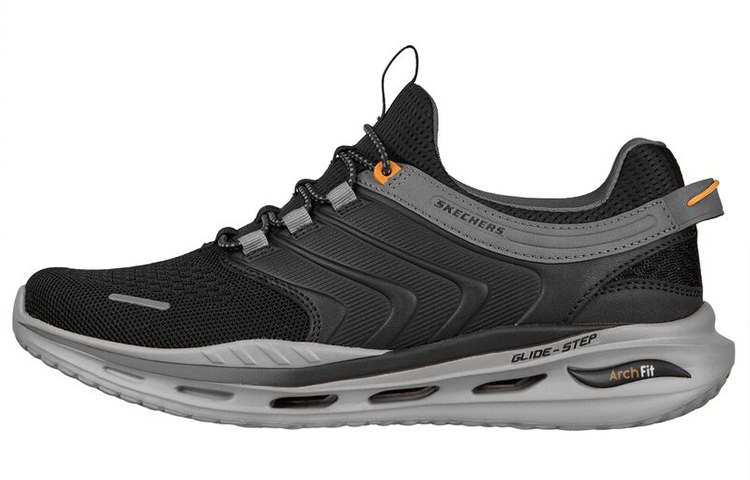 Buy Skechers Arch Fit Orvan-Quinter 'Black Grey' 210457-BLK - Novelship