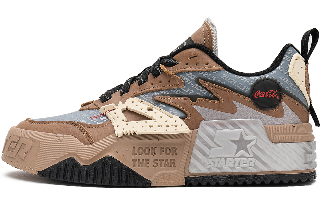 STARTER Coca-Cola x 50th Anniversary Retro Thick Sole Low 'Brown ...