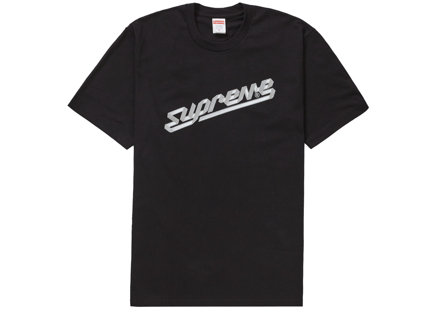 Supreme Banner Tee (FW23) Black - Novelship