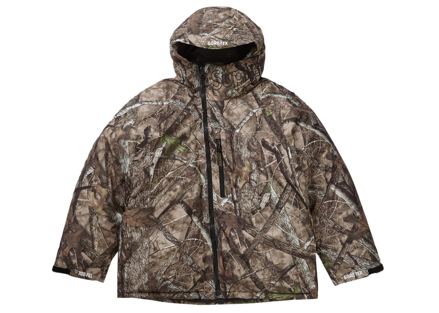 Supreme Gore‑Tex 700‑Fill Down Parka (FW23) Timber Camo - Novelship
