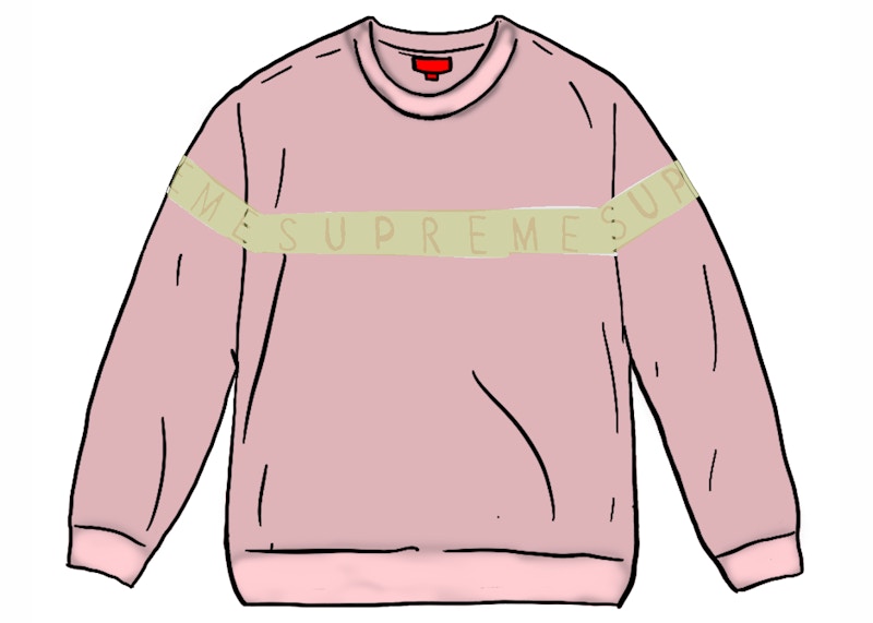 Supreme Inside Out Logo Sweater Pink 구매하기 - 노블쉽