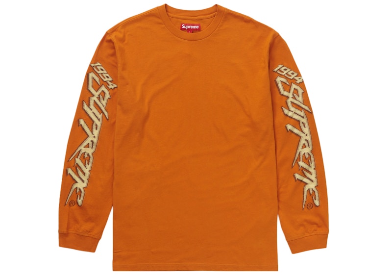 Supreme Racing Intarsia L/S Top Bright Orange 구매하기 - 노블쉽