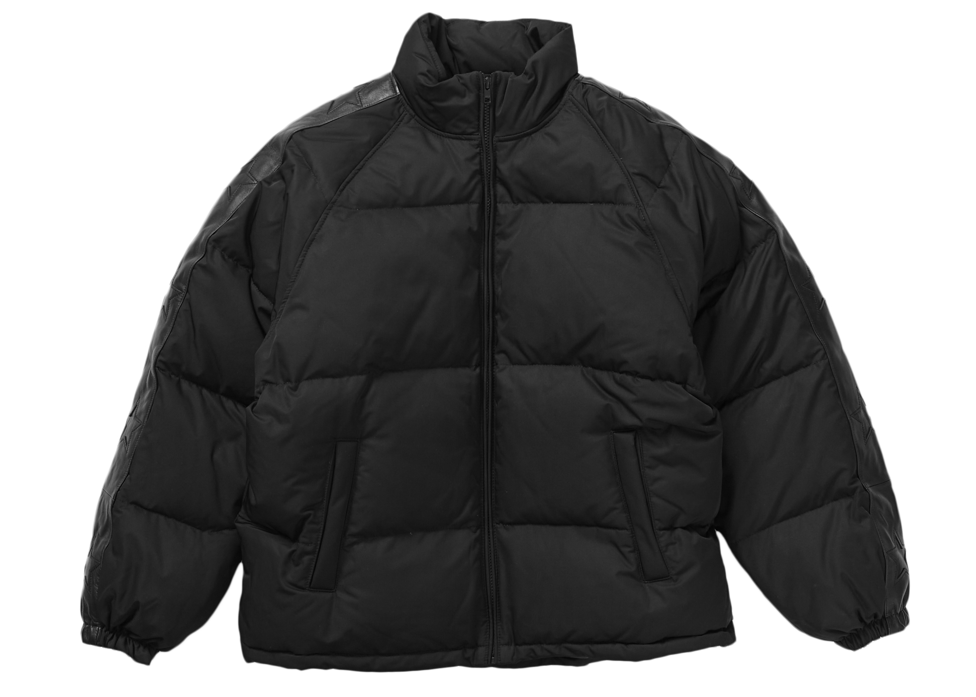 Buy Supreme Star Sleeve Down Puffer Jacket Black - Novelship