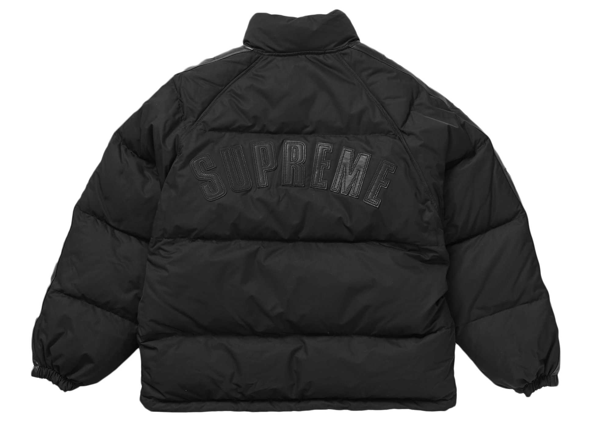 Buy Supreme Star Sleeve Down Puffer Jacket Black - Novelship