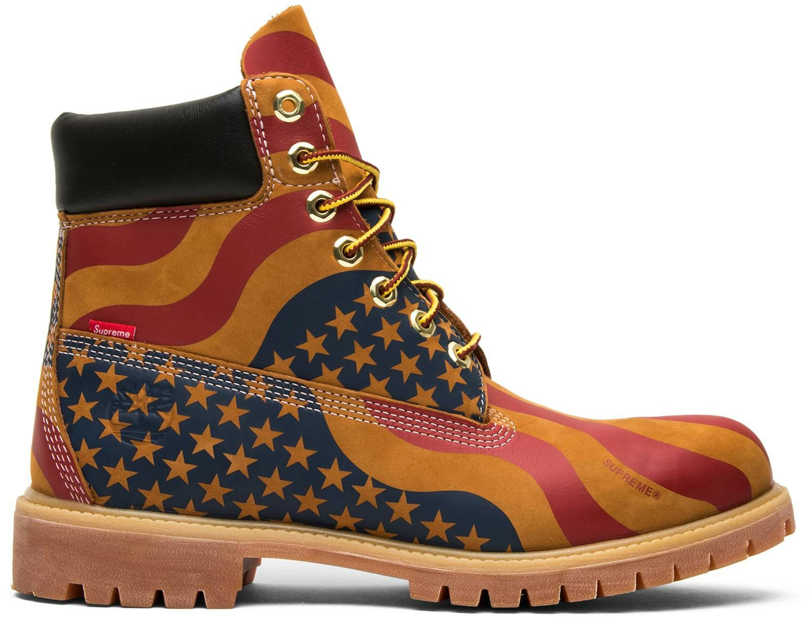 Supreme x Timberland 6 Inch Premium Boot 'American Flag' TB0A1PHF ...