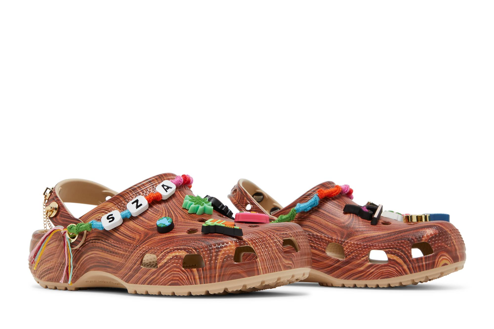 (Women) SZA x Crocs Classic Clog 'Woodgrain' 207390‑90H - 207390-90H ...
