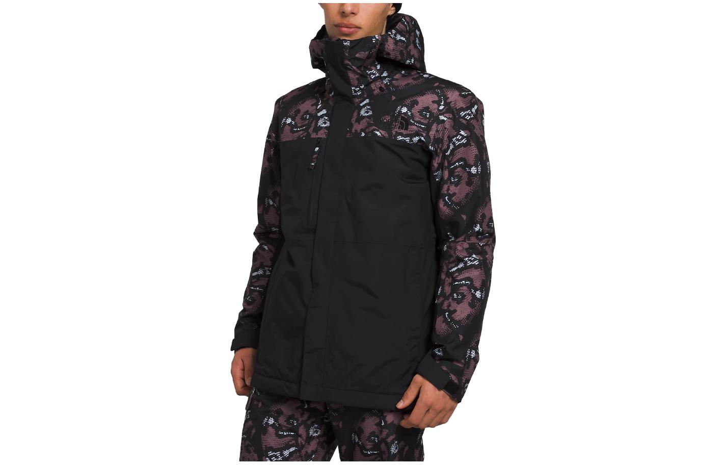 Buy The North Face Freedom Insulated Jacket Brown Purple Snake Print ...