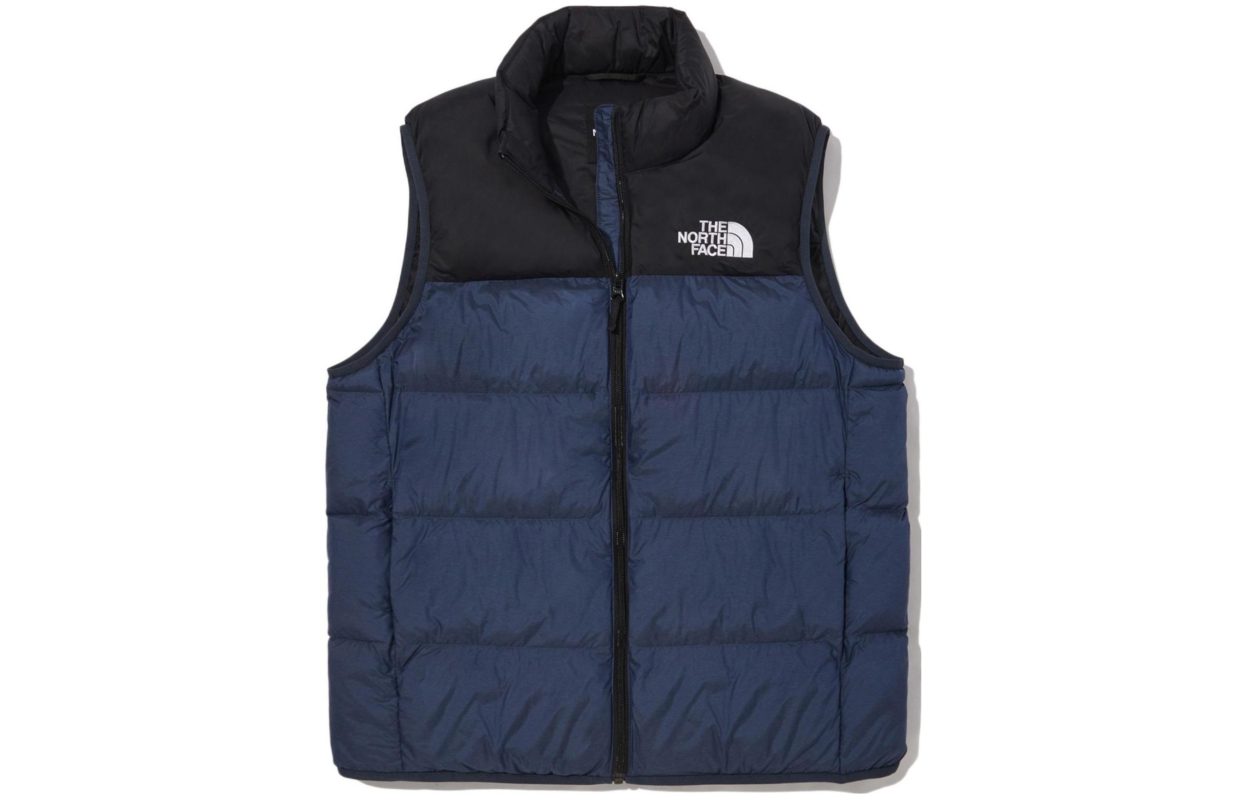 Comprar The North Face Nuptse Ecoloft Vest Blue - Small Logo Zipper ...
