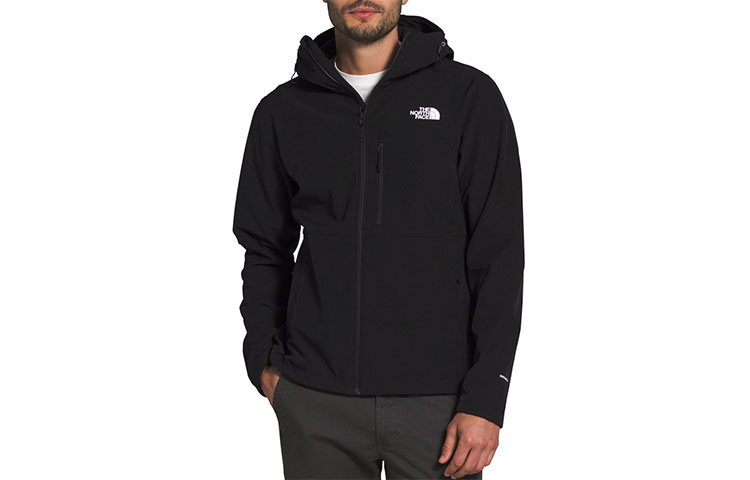 Buy The North Face Solid Logo Zip-Up Hooded Jacket Black NF0A4R27-JK3 ...