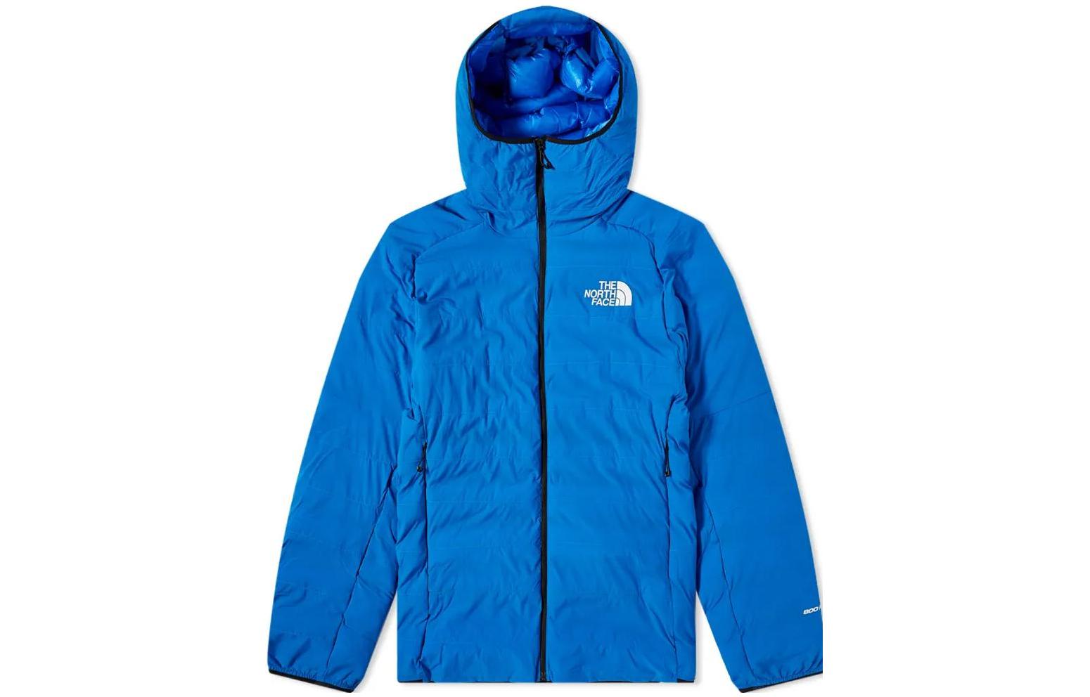 Buy The North Face Summit Blue Logo Zip-Up Hoodie Jacket NF0A5ABHT4S ...