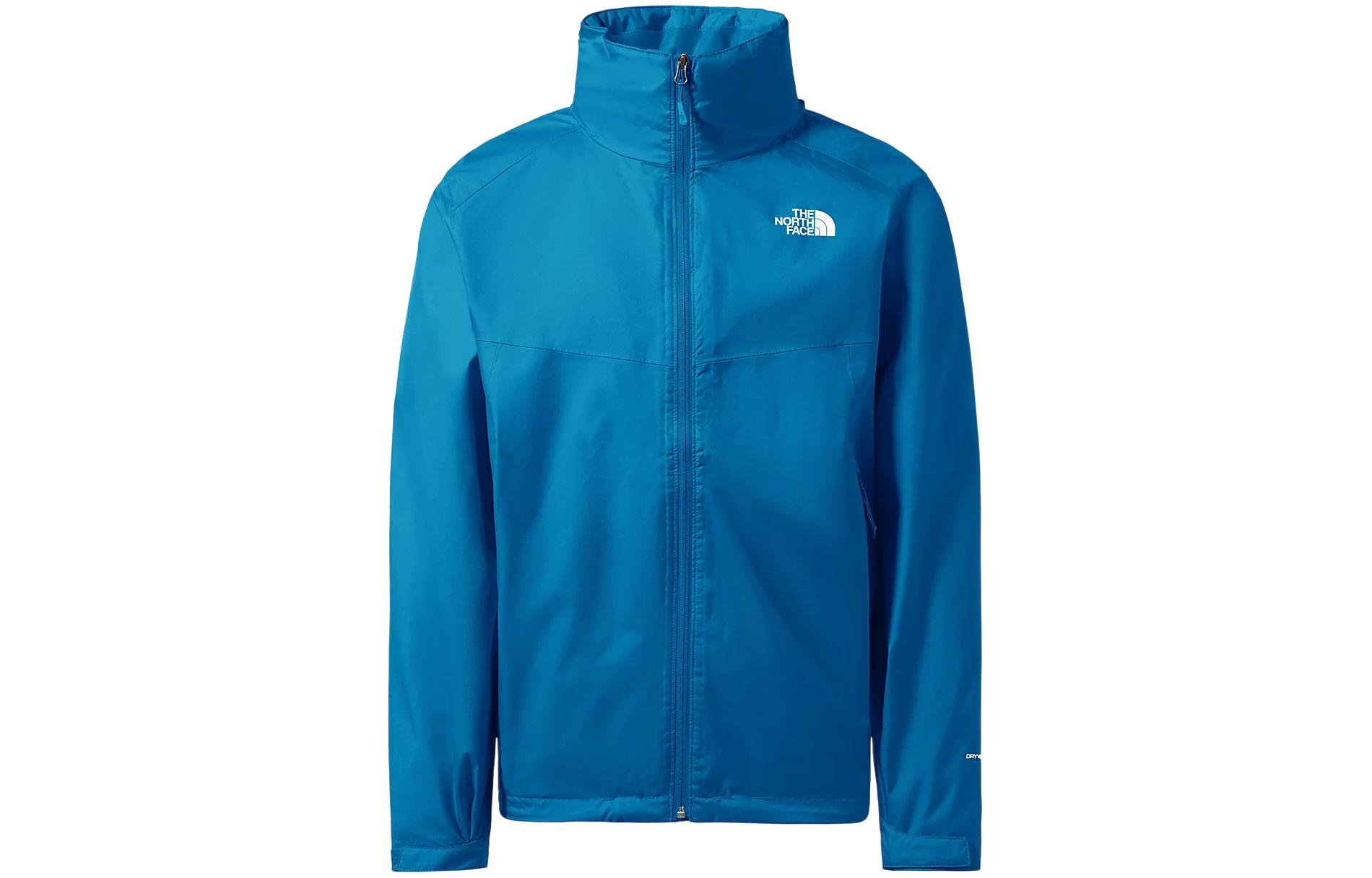 Buy The North Face TETSU Solid Logo Waterproof Hooded Jacket Blue ...